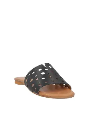 VIVIAN Calfskin Openwork Sandals