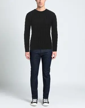 TSD12 Cable Knit Sweater - Black