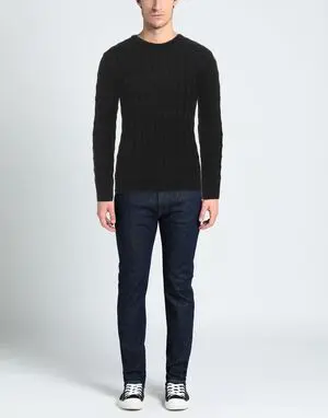 TSD12 Cable Knit Sweater - Black