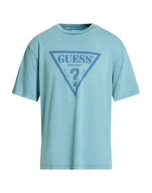 Guess T-shirt Size Cotton - Blue