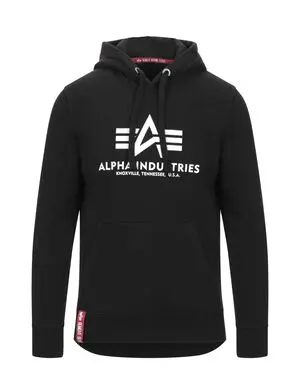 Alpha Industries Cotton-blend Fleece Sweatshirt - Black