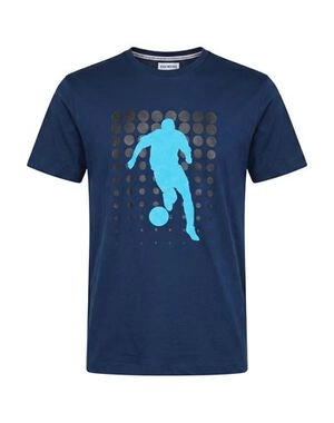 BIKKEMBERGS T-shirt Size Cotton - Navy