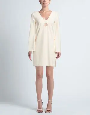 MERCI Mini Dress - Ivory