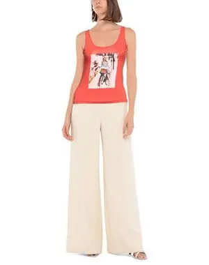 MR MASSIMO REBECCHI Jersey Tank Top - Orange