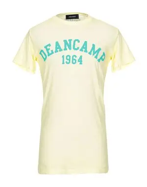 Dsquared2 T-shirt Pastel Size Cotton - Yellow