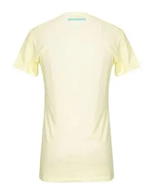 Dsquared2 T-shirt Pastel Size Cotton - Yellow