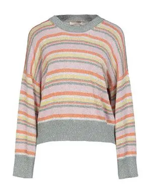 Momoni Striped Knit Sweater