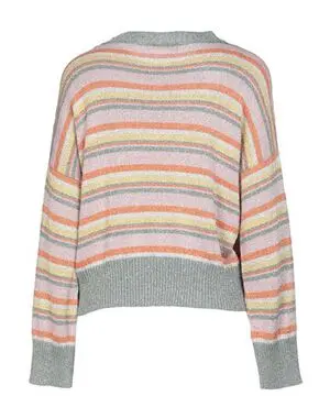 Momoni Striped Knit Sweater