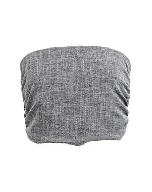 Topshop Tweed Tube Top