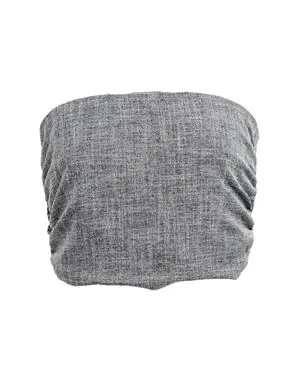 Topshop Tweed Tube Top