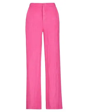 8 BY YOOX Linen High-waisted Wide Leg Pants