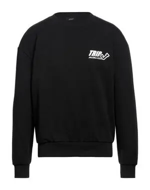 MAUNA KEA Cotton Sweatshirt - Black