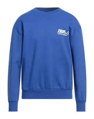 MAUNA KEA Cotton Sweatshirt - Blue