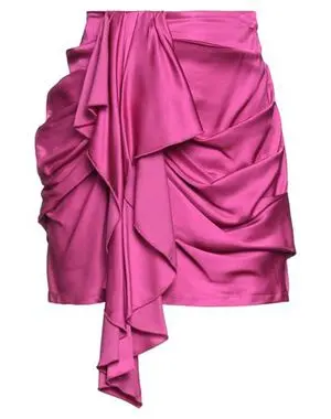 VICOLO VICOLO Mini Skirt With Draped Detailing Pink