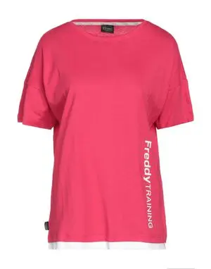 FREDDY Logo-print Cotton T-shirt - Pink