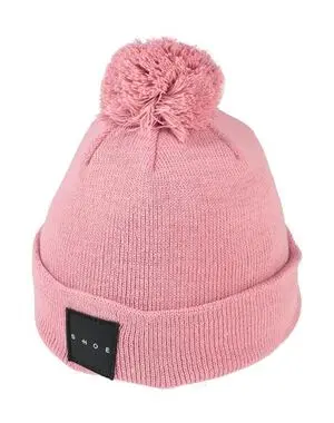 SHOE Knitted Beanie With Logo - Pink