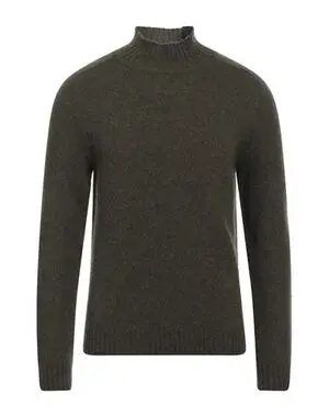 Alpha Studio Turtleneck Size Geelong Wool - Green