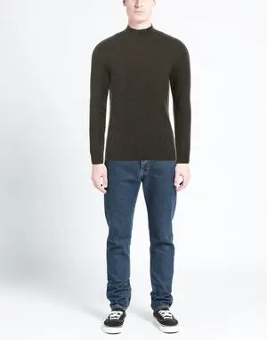 Alpha Studio Turtleneck Size Geelong Wool - Green