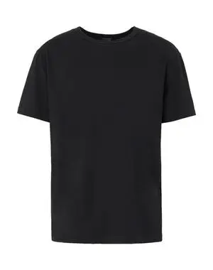 8 BY YOOX Organic Cotton Basic S/sleeve T-shirt T-shirt Size Organic Cotton - Black