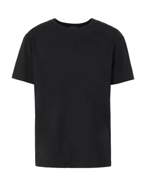 8 BY YOOX Organic Cotton Basic S/sleeve T-shirt T-shirt Size Organic Cotton - Black