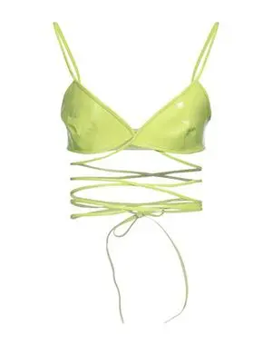 Drome Sleeveless Crop Top - Acid Green