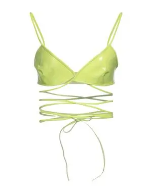 Drome Sleeveless Crop Top - Acid Green