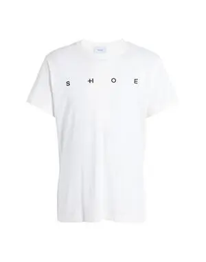 SHOE T-shirt Size Cotton - White