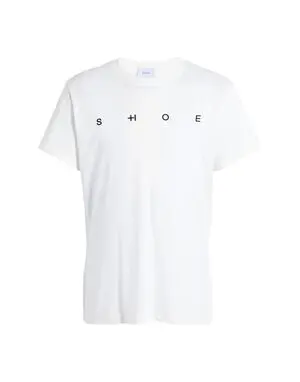 SHOE T-shirt Size Cotton - White