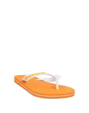 Philipp Plein Rubber Thong Sandals - Orange