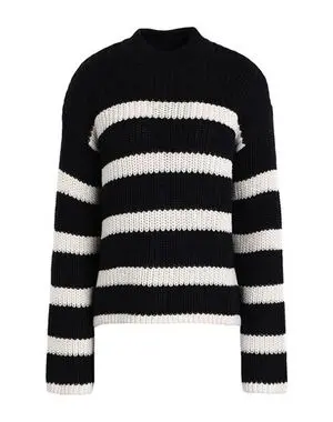 Vero Moda Sweater In Recycled Polyester And Cotton - Black