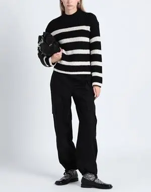 Vero Moda Sweater In Recycled Polyester And Cotton - Black