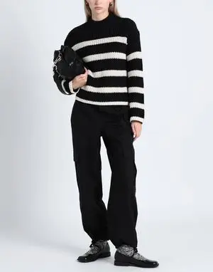 Vero Moda Sweater In Recycled Polyester And Cotton - Black
