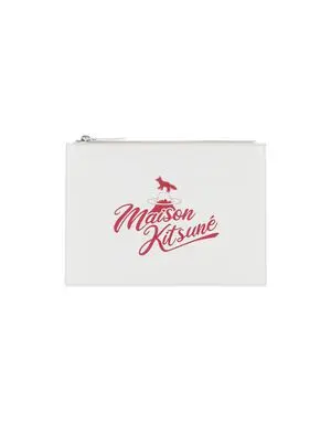 Maison Kitsuné Bovine Leather Pouch