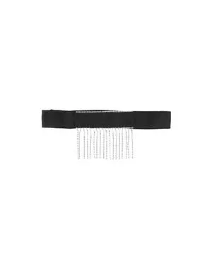 LES INCONNUS LES INCONNUS Silk Belt Black