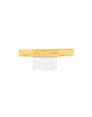 LES INCONNUS Silk Belt - Yellow