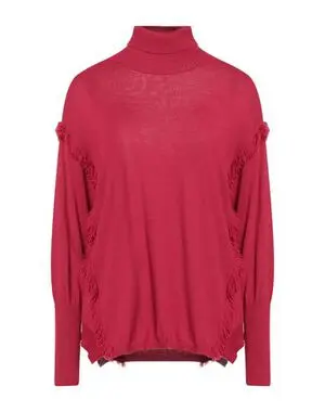 CARACTÈRE Turtleneck Knit Top - Pink