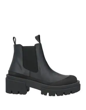 EQUITARE Olivia Ankle Boots In Dark Soft Leather - Black