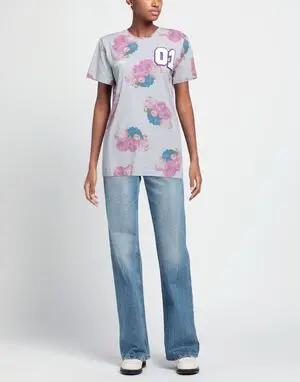 ODI ET AMO Floral-print Cotton T-shirt
