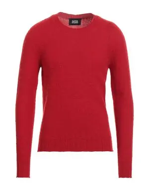 Alpha Studio Wool Crewneck Sweater - Red