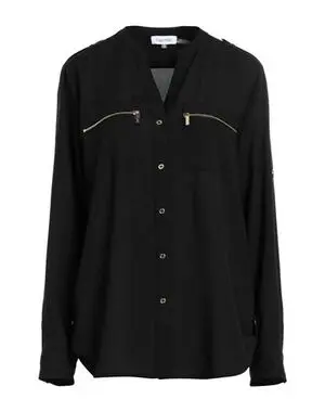 Calvin Klein Calvin Klein Crepe Shirt Black