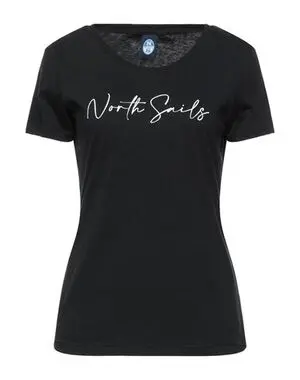 NORTH SAILS Logo-print Cotton T-shirt - Black