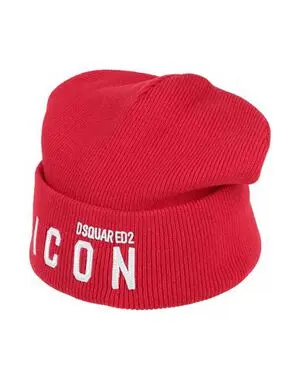 Dsquared2 Wool Beanie Red