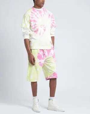 Gcds Multicolor Tie-dye Cotton Bermuda Shorts