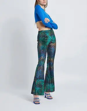 8 BY YOOX Printed Velvet Flare Pants