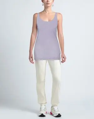 DIESEL Ribbed Jersey Tank Top - Purple