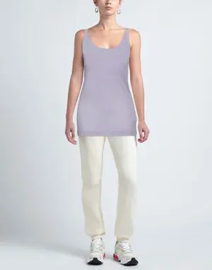 DIESEL Ribbed Jersey Tank Top - Purple