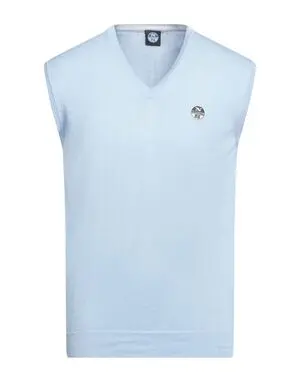 NORTH SAILS Cotton Sleeveless Sweater - Blue