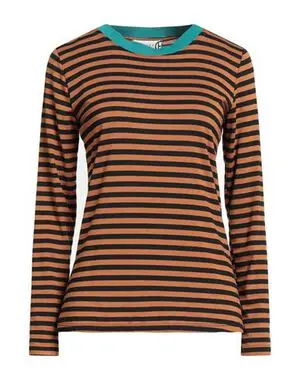 HAVEONE Striped Knitted Sweater - Beige