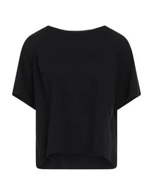 BELLWOOD Knitted Short Sleeve Top - Black
