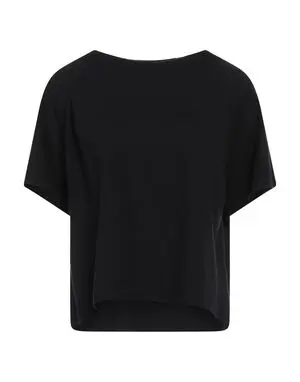 BELLWOOD Knitted Short Sleeve Top - Black